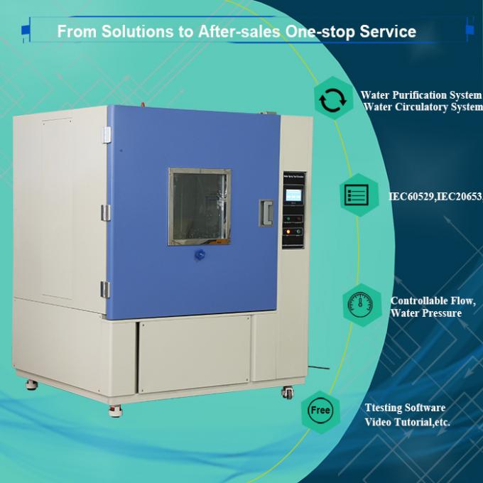 IEC60529 Resistance Rain Splash Water Test Chamber / Environmental Test ...