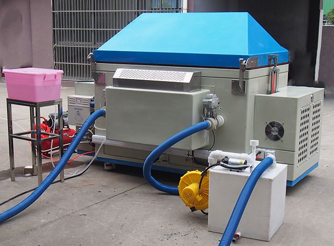 Durable ASTM G85 Salt Spray Test Equipment Salt Fog SO2 Corrosion Cabinet